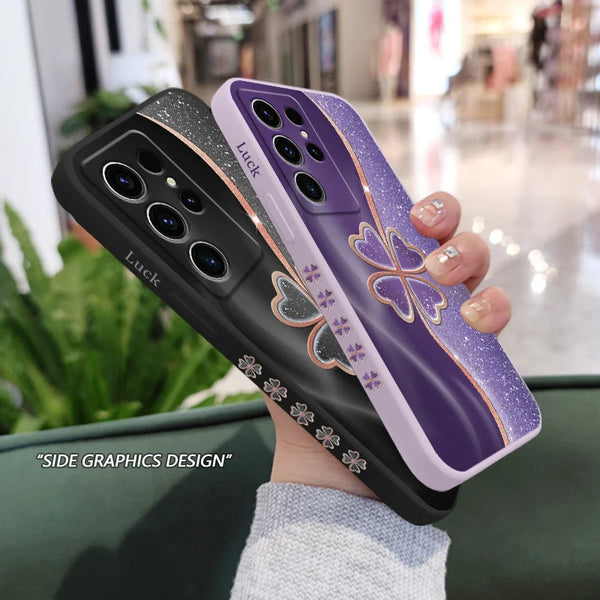 Silicone Lucky Grass Case For Samsung Galaxy – poomelo