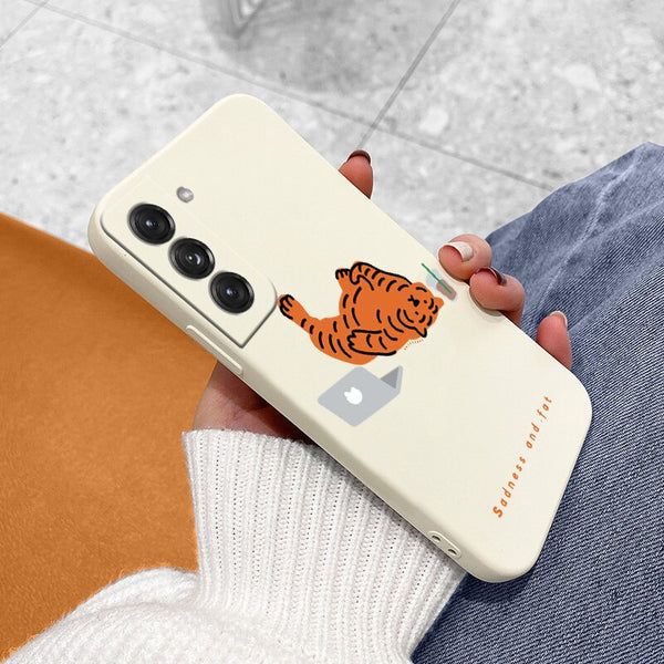 Cute Tiger Phone Case For Samsung Galaxy – poomelo