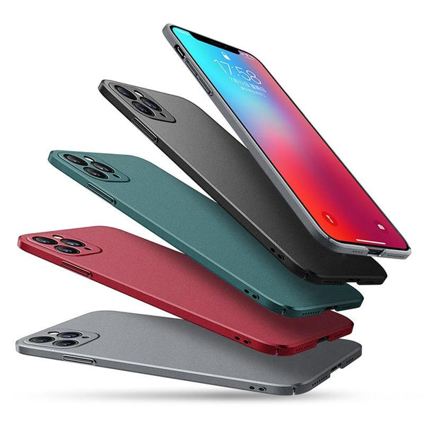 Luxury Matte Shockproof Hard PC Case For iPhone – poomelo
