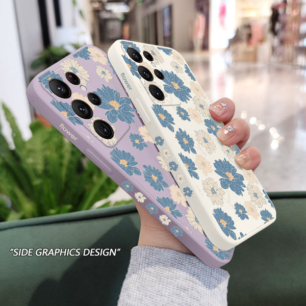 Traditional Flower Phone Case For Samsung Galaxy – poomelo