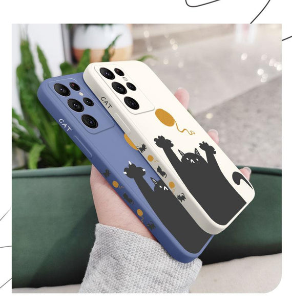 Wool Cat Phone Case For Samsung Galaxy – poomelo