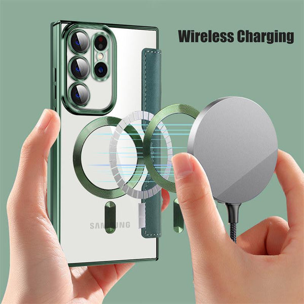 Magnetic Card Slot Case For Samsung Galaxy – poomelo